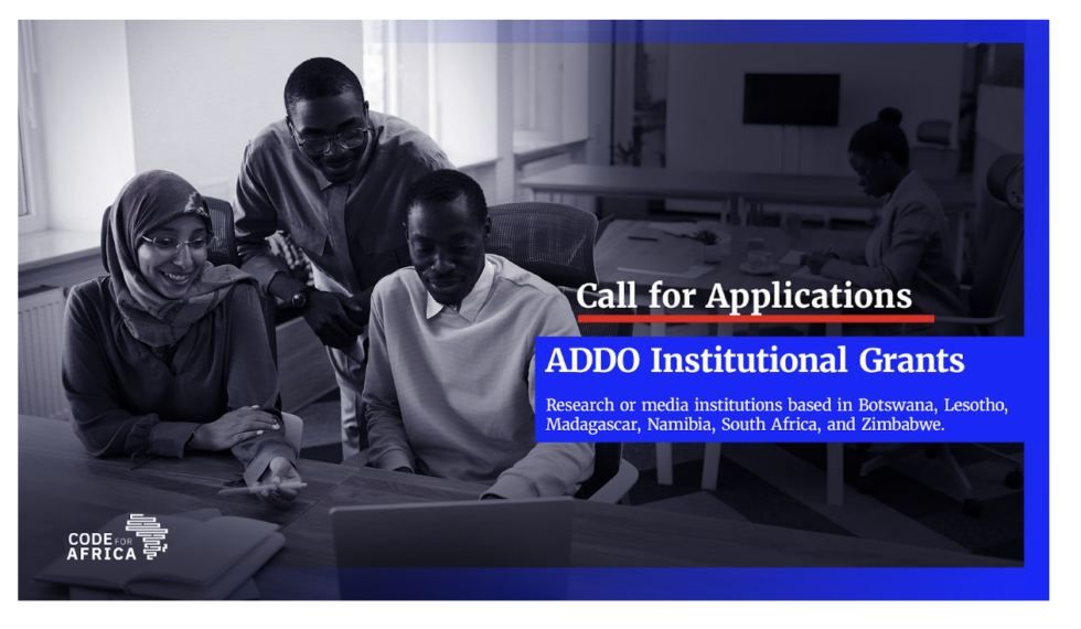 [CLOSED]Call for Applications: ADDO fellowships for research and media organisations in Southern ...
